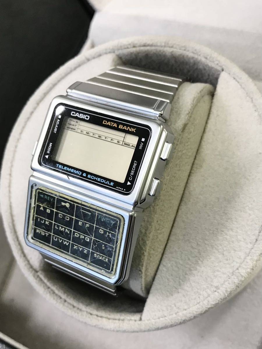 CASIO カシオ データバンク DATA BANK カシオデータバンク 腕時計 デジタル DBC-600 レア ヴィンテージ 初期モデル ...